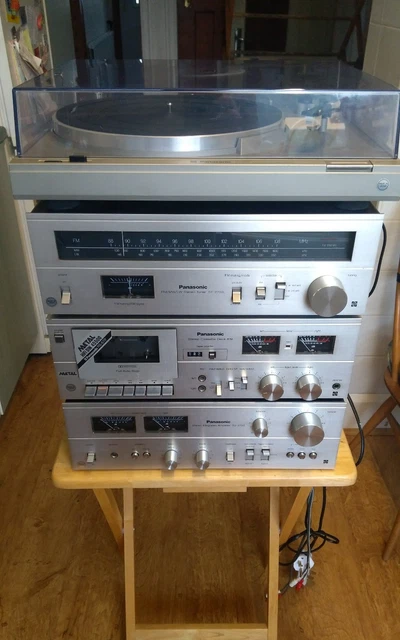 VINTAGE PANASONIC HI-FI System Separates 1980's Refurbished Excellent ...
