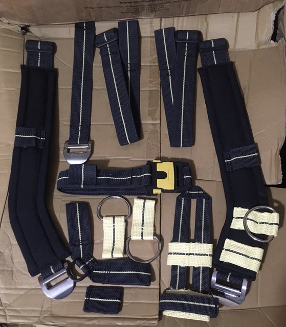 3M SCOTT FIRE & Safety PROPAK Harness+ Waistbelt Kit Breathing ...