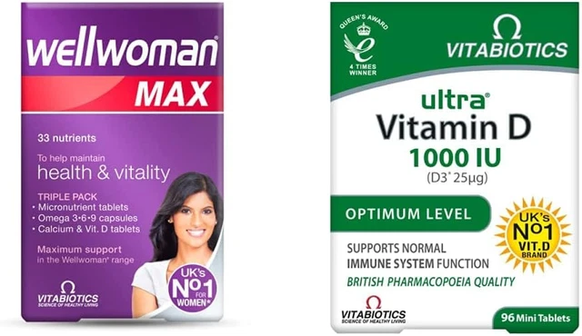 MAX SUPPORT PACK with Vitamin D 1000IU £30.25 - PicClick UK