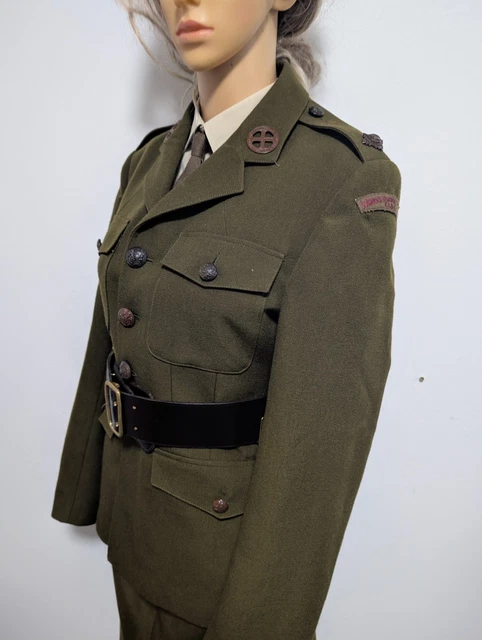 WW2 F.A.N.Y UNIFORM Jacket, Skirt & Leather Belt WTS fany Size UK ...