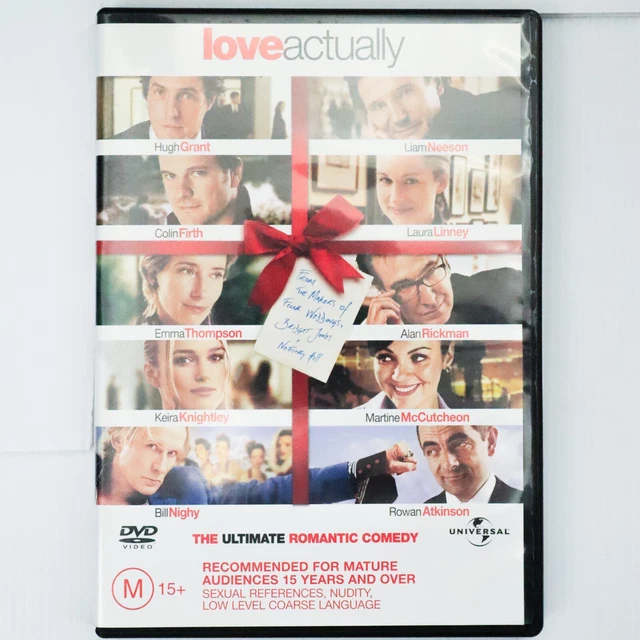 LOVE ACTUALLY (DVD, 2003) Hugh Grant, Martine McCutcheon - Holiday ...