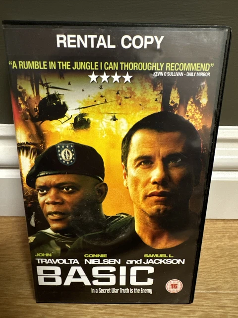 BASIC VHS VIDEO Ex Rental Big Box Warner Collectable Vintage Tape £6.95 ...