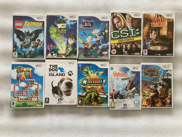 JOB LOT BUNDLE of 10x Nintendo Wii Games - PAL £17.99 - PicClick UK