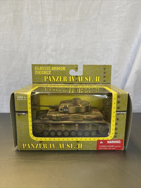 CLASSIC ARMOR DIECAST Panzer IV Ausf. H Model Tank. (A14) $45.00 - PicClick