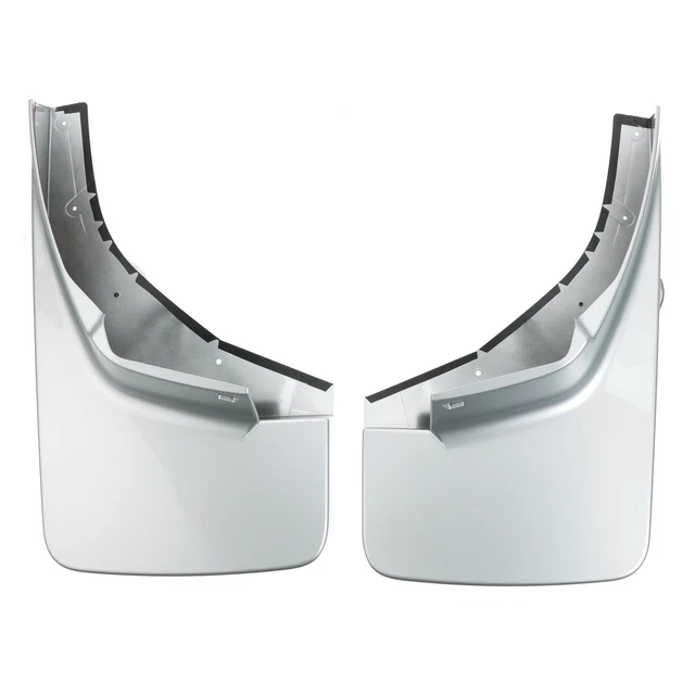 OEM NEW 2014-2020 Sierra Silverado Front Splash Guard Mud Flaps Silver ...