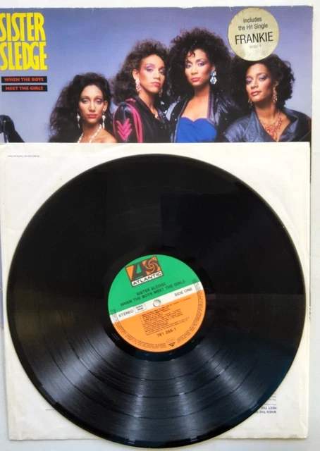 SISTER SLEDGE WHEN The Boys Meet The Girls 1985 LP Album vinyl record soul funk £14.98 - PicClick UK