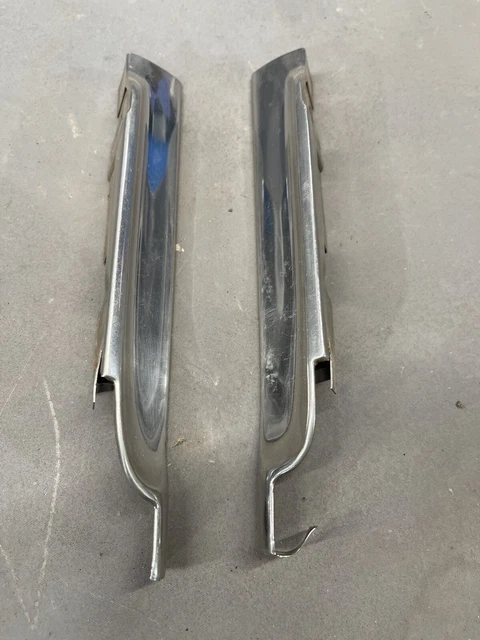 1955 1956 1957 Chevy Belair door vent Wing window lower TRIM Moldings ...