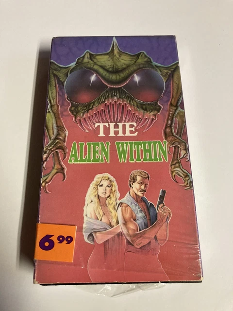 THE ALIEN WITHIN VHS Horror/Sci Fi Rare John Carradine Movie 1991 PRE ...