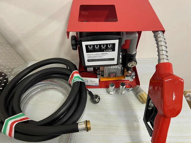 ELETTROPOMPA DIESEL GASOLIO Travaso Pompa 60L/min 220V Pistola Automatica EUR 243,00 - PicClick DE