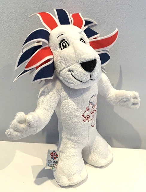 OFFIZIELLES OLYMPIAMANNSCHAFT LONDON 2012 GB Maskottchen Stofftier ...