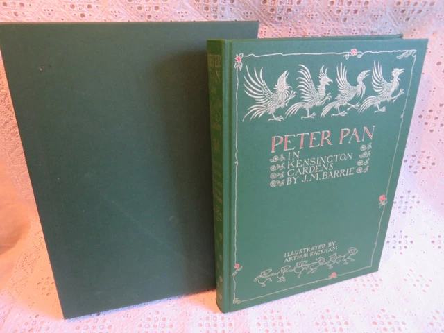 PETER PAN IN Kensington Gardens J.M. Barrie HB Illustrated Arthur ...