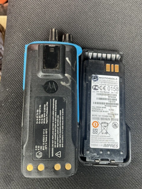 MOTOROLA DP4401EX UHF ATEX DMR Two Way Radio With Two Batteries- Parts Or Repair £120.00 ...