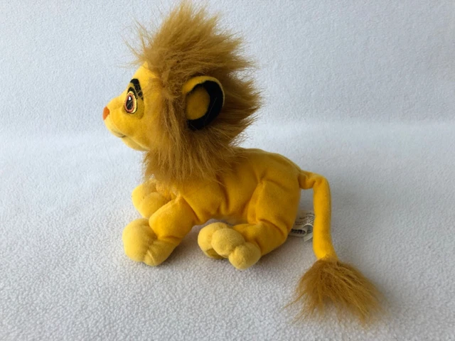 DISNEY HASBRO THE Lion King Young Simba Cub and Simba with Mane Plush ...