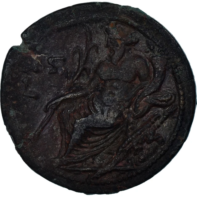 [#1067957] COIN, EGYPT, Hadrian, Drachm, 127-128, Alexandria, VF(30-35 ...