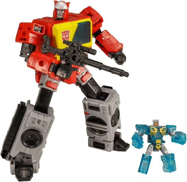 TAKARA TOMY TRANSFORMERS Kingdom Series Kd-21 Autobot Blaster & Eject ...