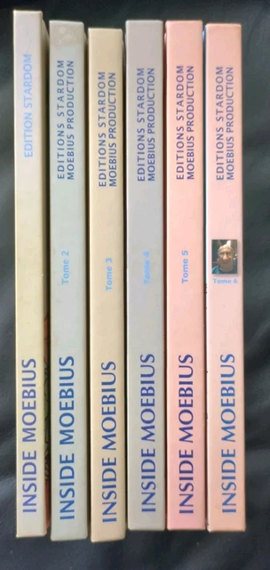 INSIDE MOEBIUS, Moebius Production ­T1,T2, T3, T4, T5 & T6 - EO FR EUR ...