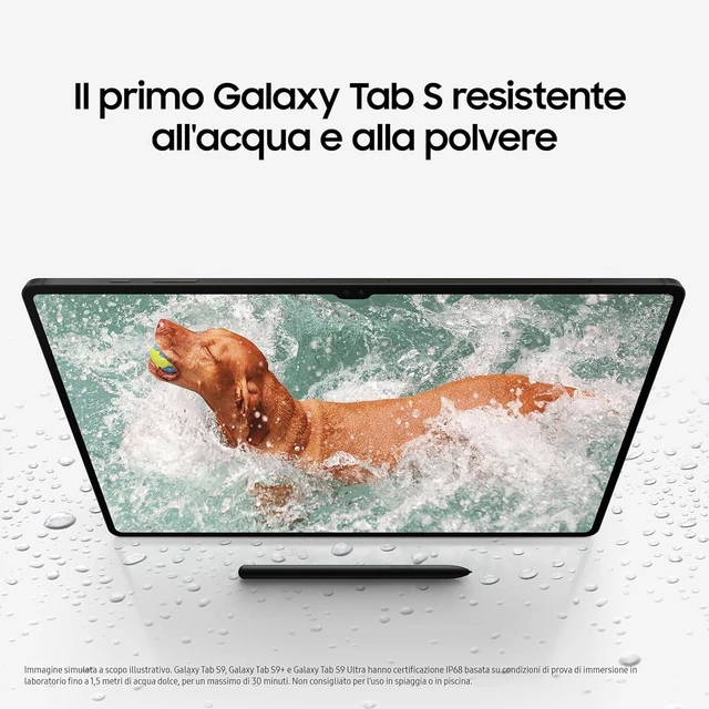 SAMSUNG GALAXY TAB S9 SM-X710 256GB (S Pen inclusa) Wi-Fi 11" GARANZIA ...