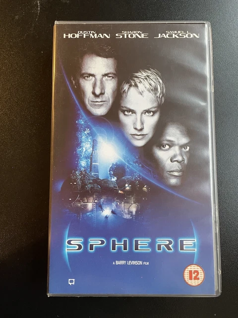 SPHERE (VHS) 1998 Dustin Hoffman, Sharon Stone, Samuel L. Jackson Movie ...