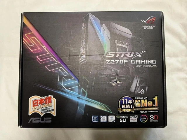 ASUS ROG STRIX Z270F GAMING Intel Motherboard ATX DDR4 Socket 1151 ...