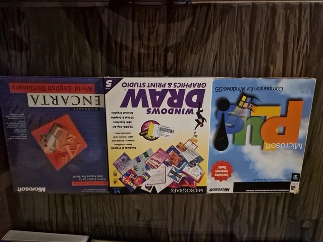 MICROSOFT PLUS COMPANION For Windows 95 Windows Draw Big Box Pc £5.50 ...