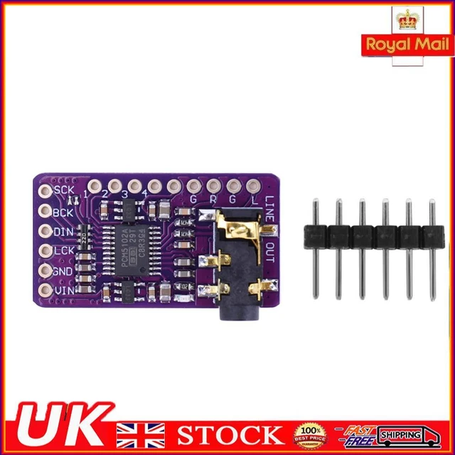 INTERFACE I2S PCM5102A DAC Decoders Useful DAC Decoder Module for ...