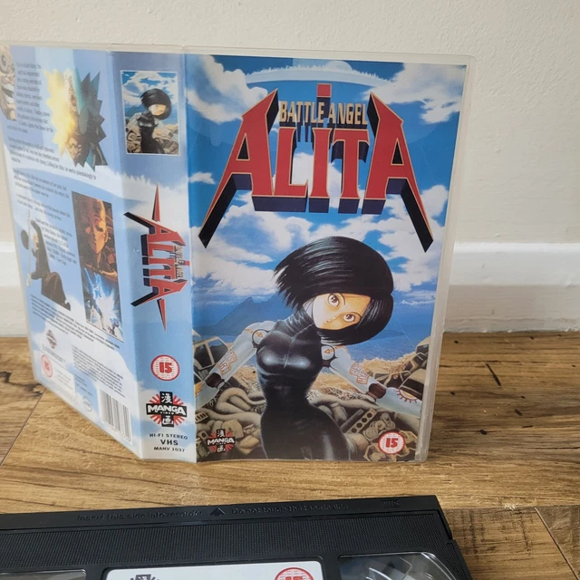 MANGA ALITA - Battle Angel - VHS - Tested and working Excellent ...