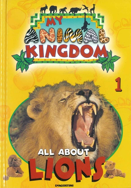 MON ROYAUME ANIMAL : Tout Sur Les Lions #1, Livre Illustré Pour Enfants ...