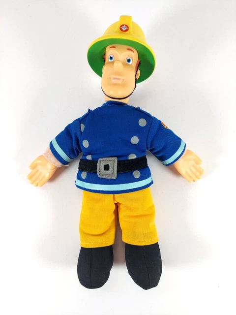 VINTAGE FIREMAN SAM Rubber Face Plush Toys 7-8" £6.99 - PicClick UK
