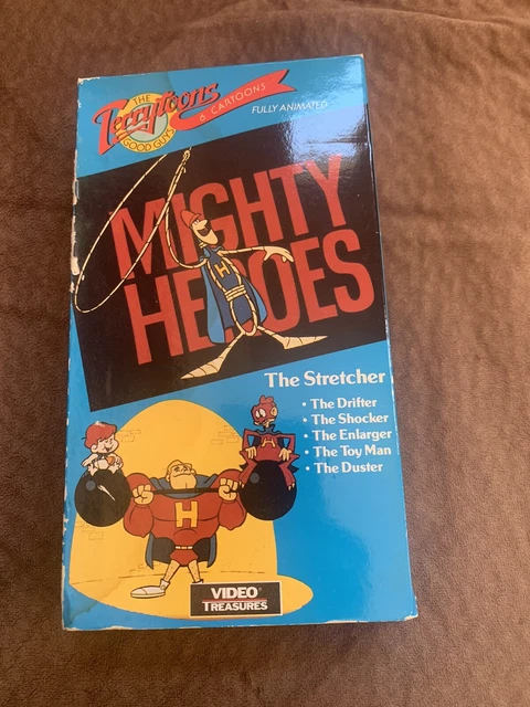 TERRYTOONS MIGHTY HEROES: The Stretcher VHS Tape 1989 Video Treasures ...