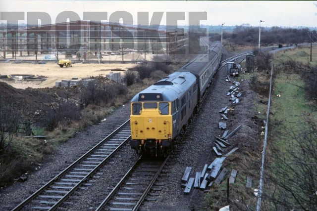 35MM SLIDE BR British Rail Diesel Loco Class 31 31410 1987 Norwich ...