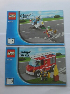 LEGO BUILDING INSTRUCTION booklet leaflet lego city set 60023 only book ...