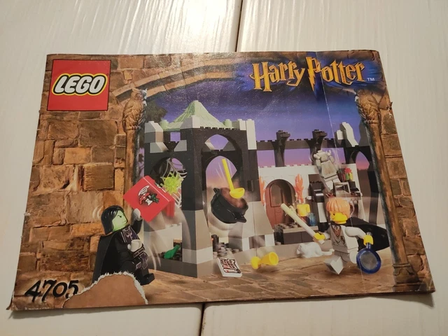 LEGO 4705, INSTRUCTIONS de montage, Harry Potter, Poudlard ...