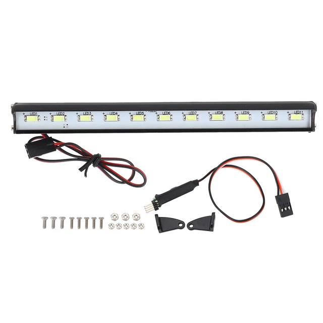 RC CAR LIGHT Bar Widely Compatible LED RC Car Light Bar Aluminum Alloy ...