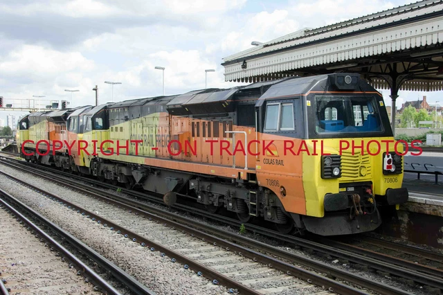 UK RAILWAY PHOTOGRAPH Of Class 70 70806 Rm70-25 £1.70 - PicClick UK
