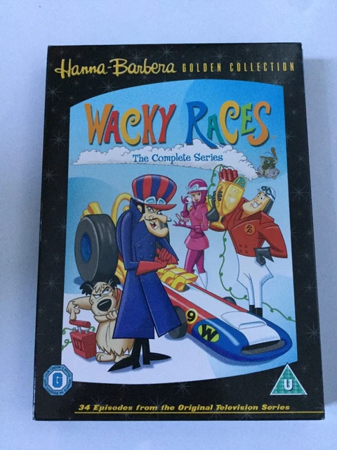 WACKY RACES THE Complete Series Dvd(Hanna-Barbera)Slipcase Release £7. ...