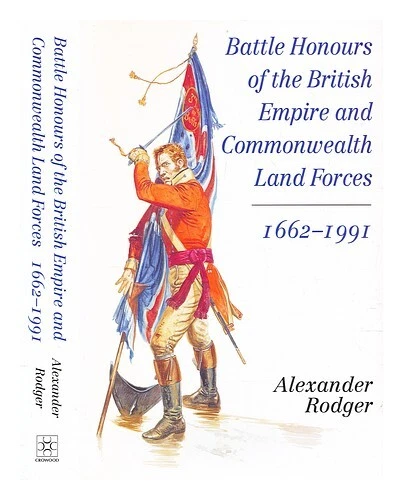 RODGER, ALEXANDER BATTLE Honours of the British Empire and Commonwealth ...
