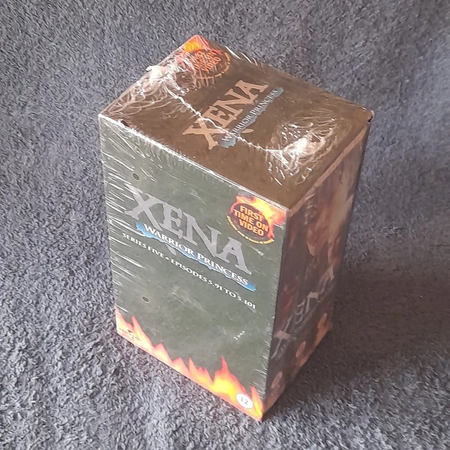 XENA WARRIOR PRINCESS VHS Box Set Series 5 Episodes 5.91 – 5.101 ...