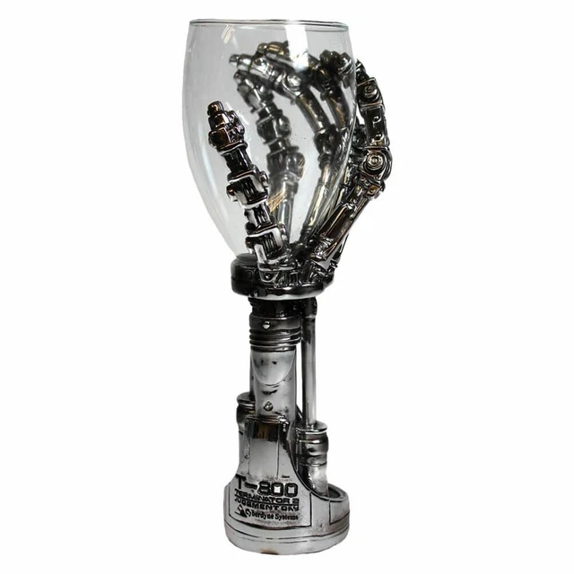 TERMINATOR 2 HAND Collectors Replica Goblet Chalice Glass - Boxed ...