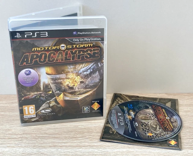 MOTOR STORM APOCALYPSE PS3 PlayStation Three Game with Manual VGC £11. ...