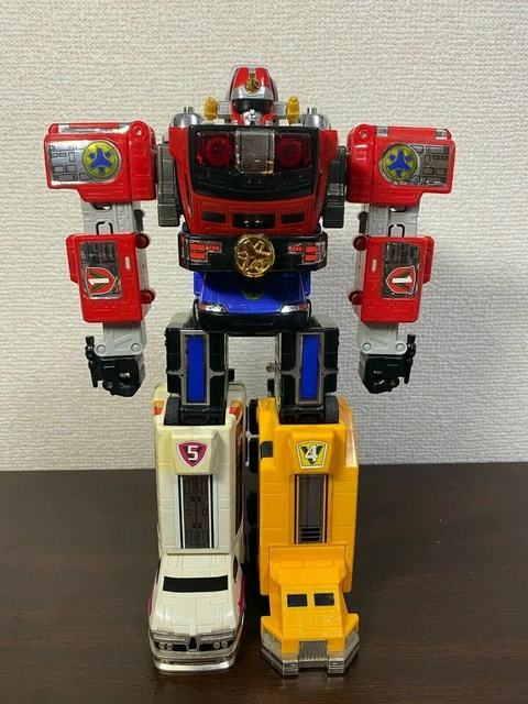 POWER RANGERS LIGHTSPEED Rescue GoGoFive DX Victory Robo Megazord ...