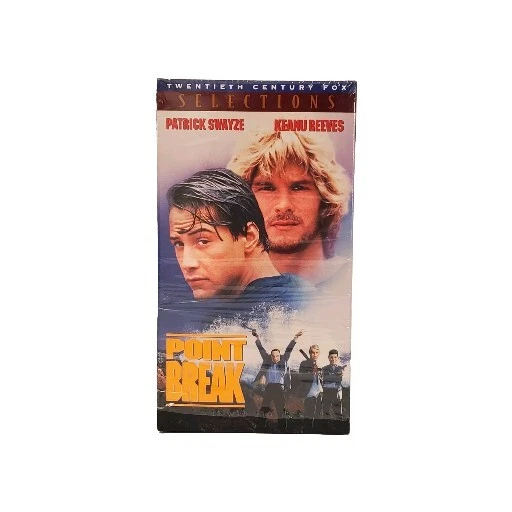 POINT BREAK (VHS, 1991) Patrick Swayze Keanu Reeves £4.00 - PicClick UK