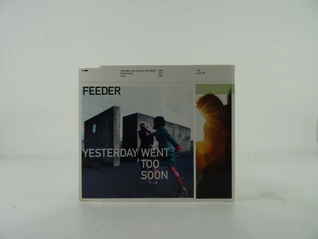 FEEDER YESTERDAY GOO SOON (C74) 3 pistes CD pochette photo unique ECHO ...