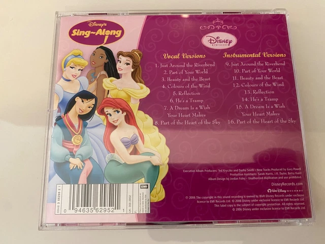 DISNEY PRINCESS - Sing Along CD FAST DISPATCH UK £3.39 - PicClick UK