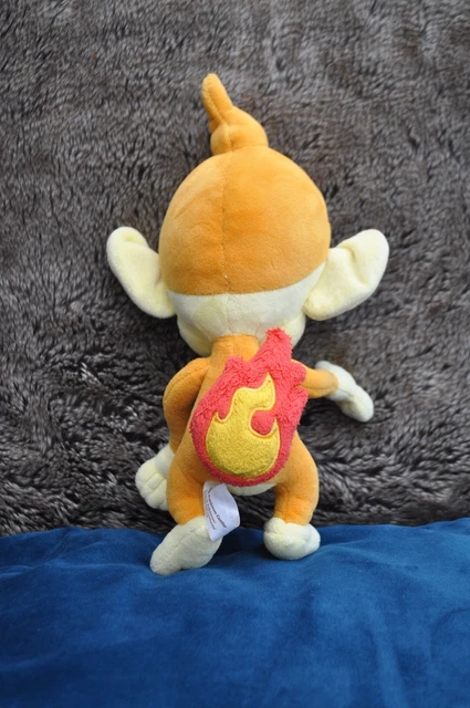 FLAME MONKEY 1980 28cm (11'') Pokémon Plush Stuffed Kids Toys. Game Freak Label £4.95 - PicClick UK