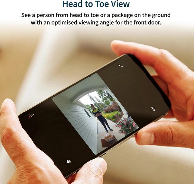 VIDEO DOORBELL 2K (2Nd Generation) – Battery Operated or Wired Doorbell ...