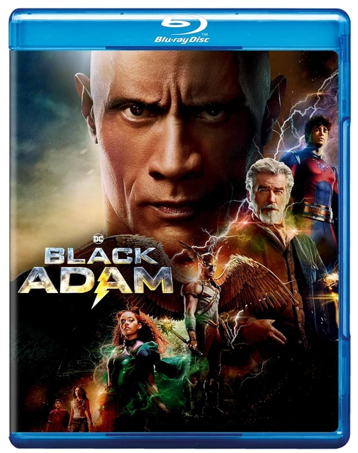 BLACK ADAM (BS) (Blu-ray) Dwayne Johnson Aldis Hodge Noah Centineo ...