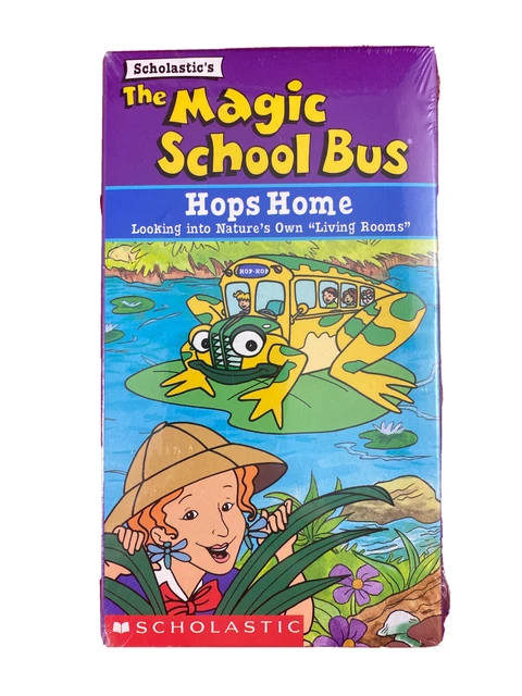 MAGIC SCHOOL BUS, The - Hops Home (VHS, 1999) Sealed W/ Watermark £8.90 ...