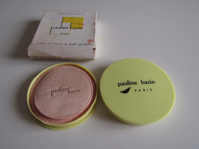 RARE ET ANCIEN poudrier de Pauline BAZIN "créole" avec boite EUR 24,90 ...