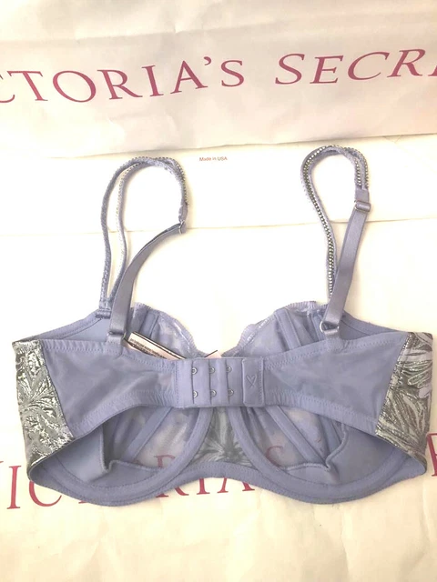 Victorias Secret Bling Dream Angels Push Up Without Padding Bra Lilac