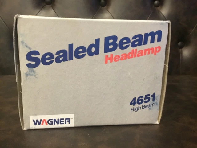 4651 WAGNER HIGH Sealed Beam Headlamp 12V 50W NOS $32.84 - PicClick CA
